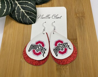 Ohio State Earrings - Etsy