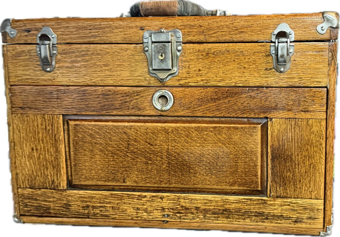 SMALL MACHINIST CHEST ... This Wonderful Case Has All the Markings of a ...