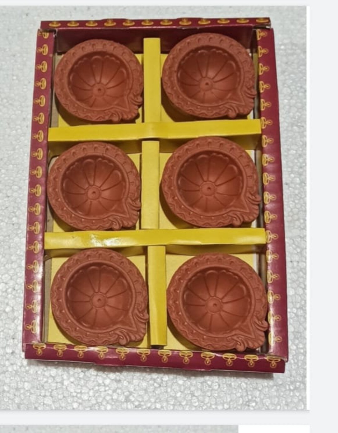 Pack of 24 Festive Diyas Decorations Oil Lamp Diwali Lights - Etsy