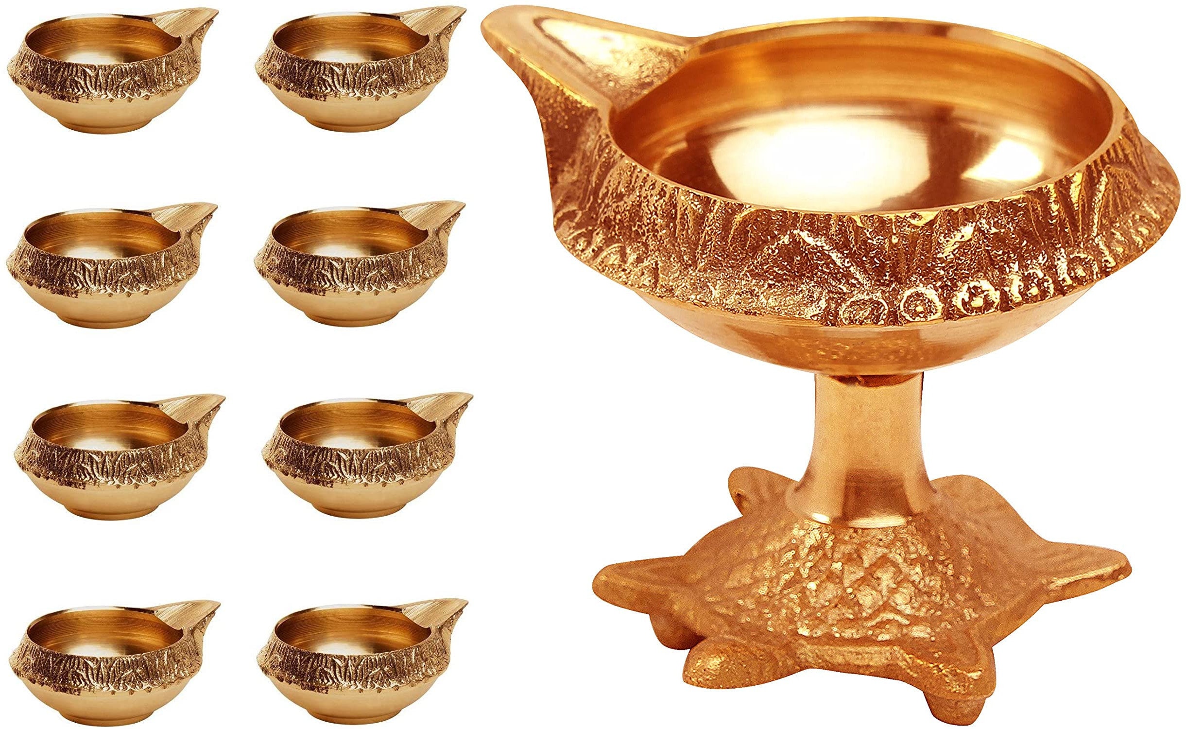 VG KUBER BRASS Diya Virgin Diwali Puja Diya. Indian Pooja Oil | Etsy