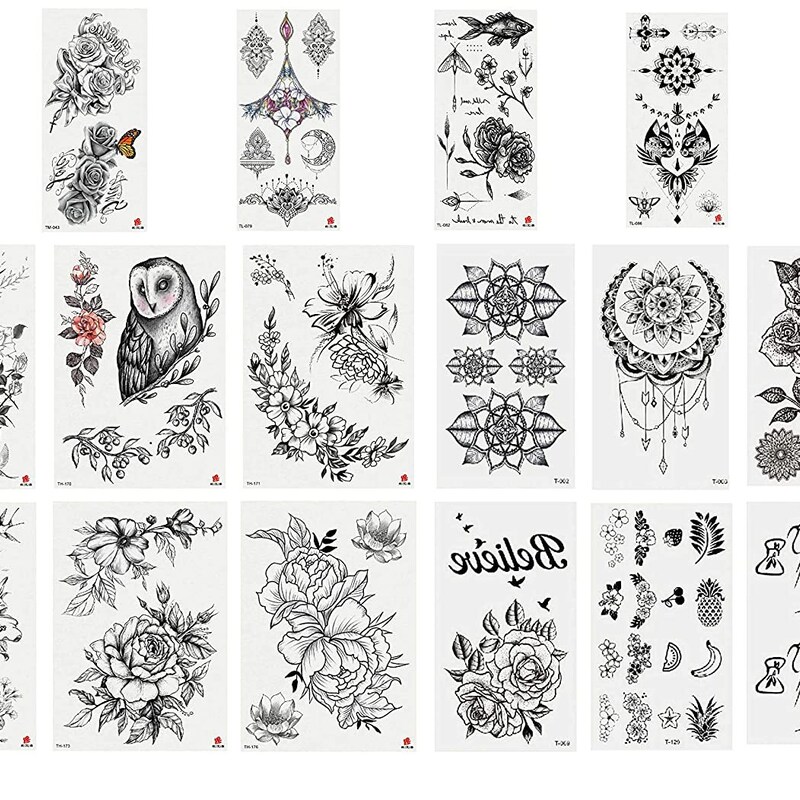 Temporary Tattoos - Etsy