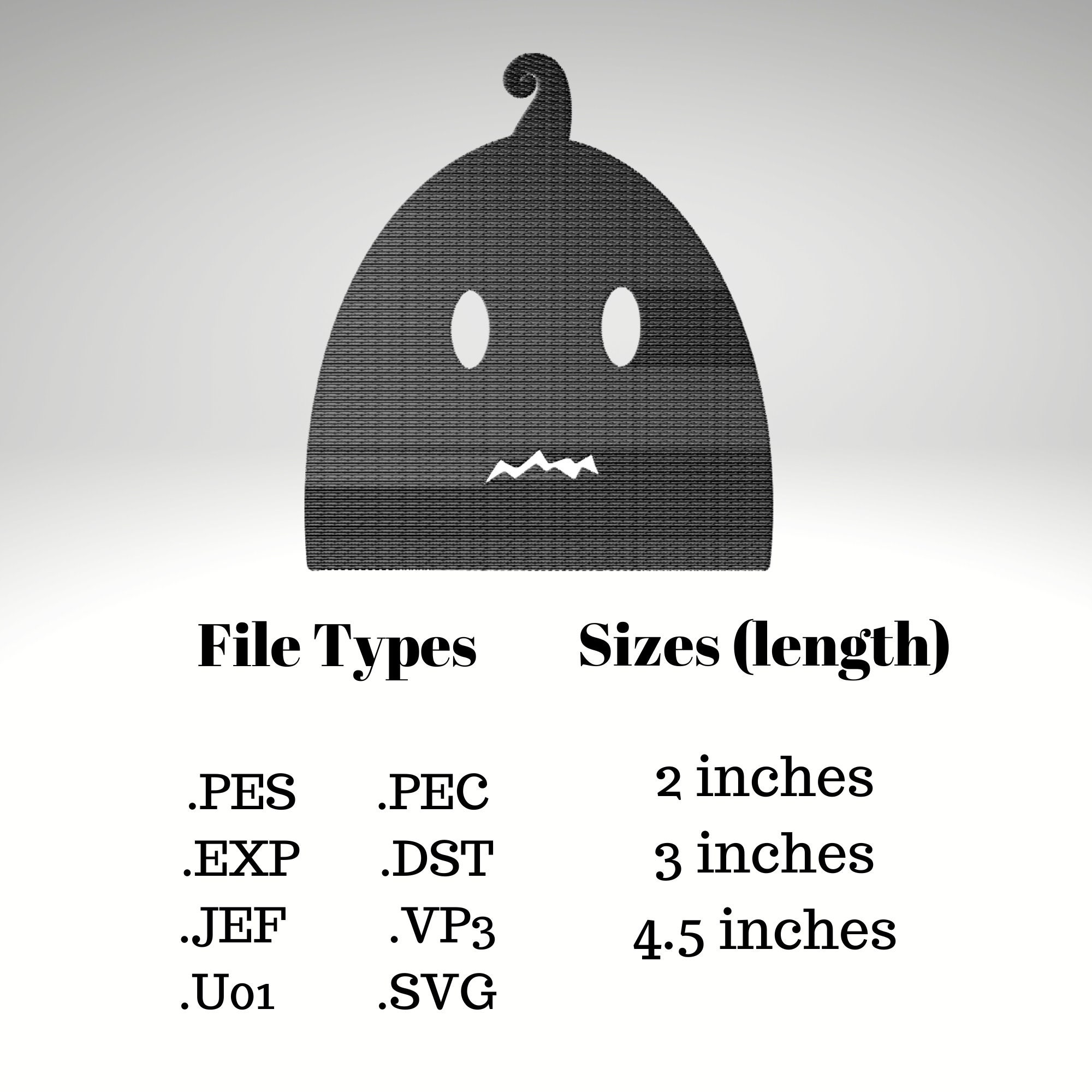 Krobus Stardew Valley Embroidery File Multiple Sizes & File Types .SVG ...