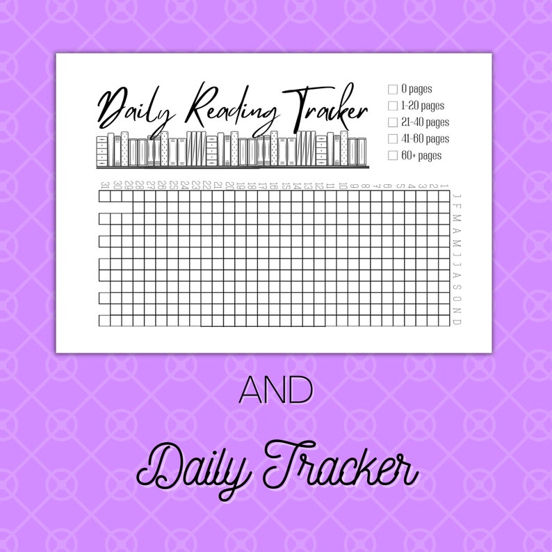 Printable Fillable Reading Tracker / Book Journal Rating and - Etsy
