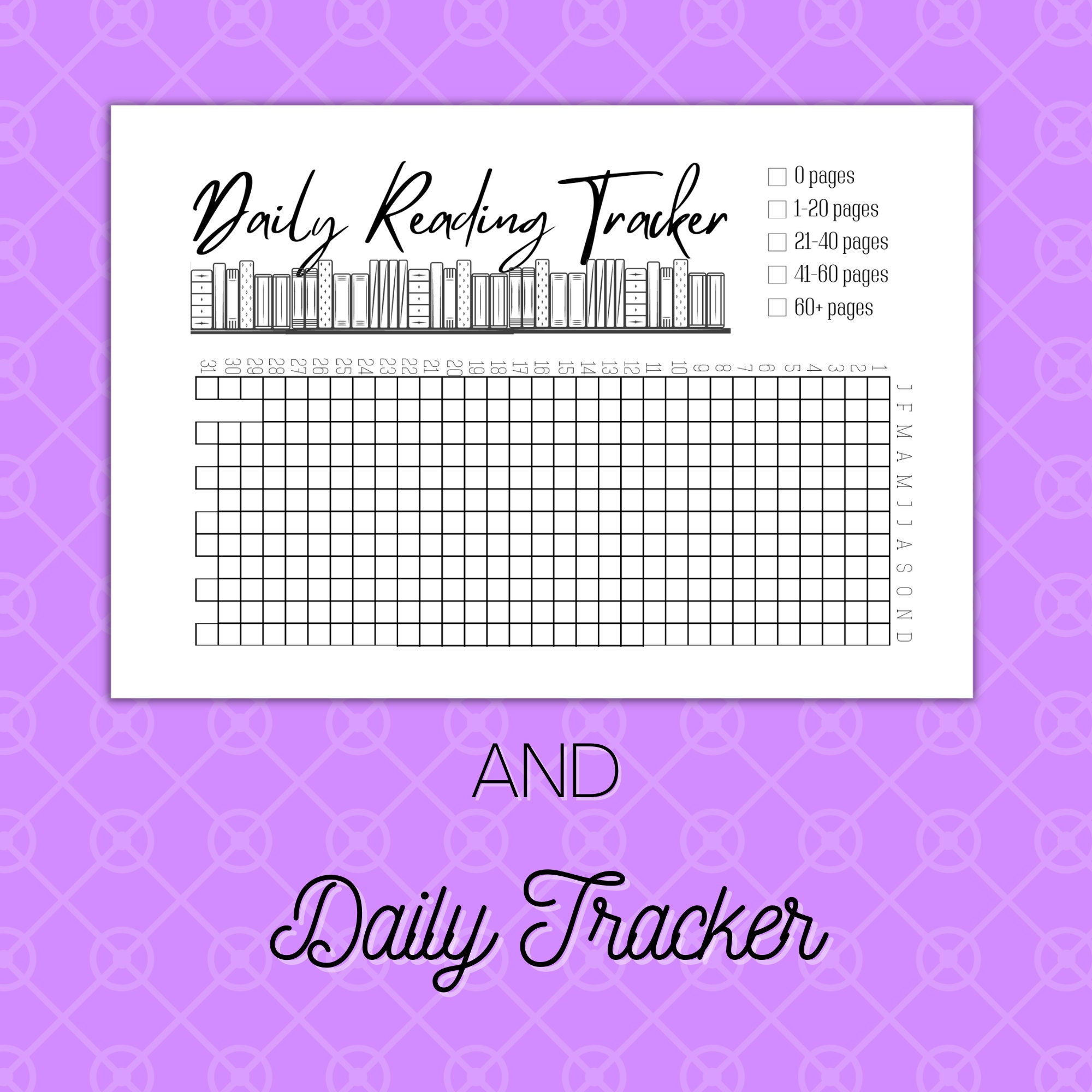 Printable Fillable Reading Tracker / Book Journal Rating and - Etsy ...