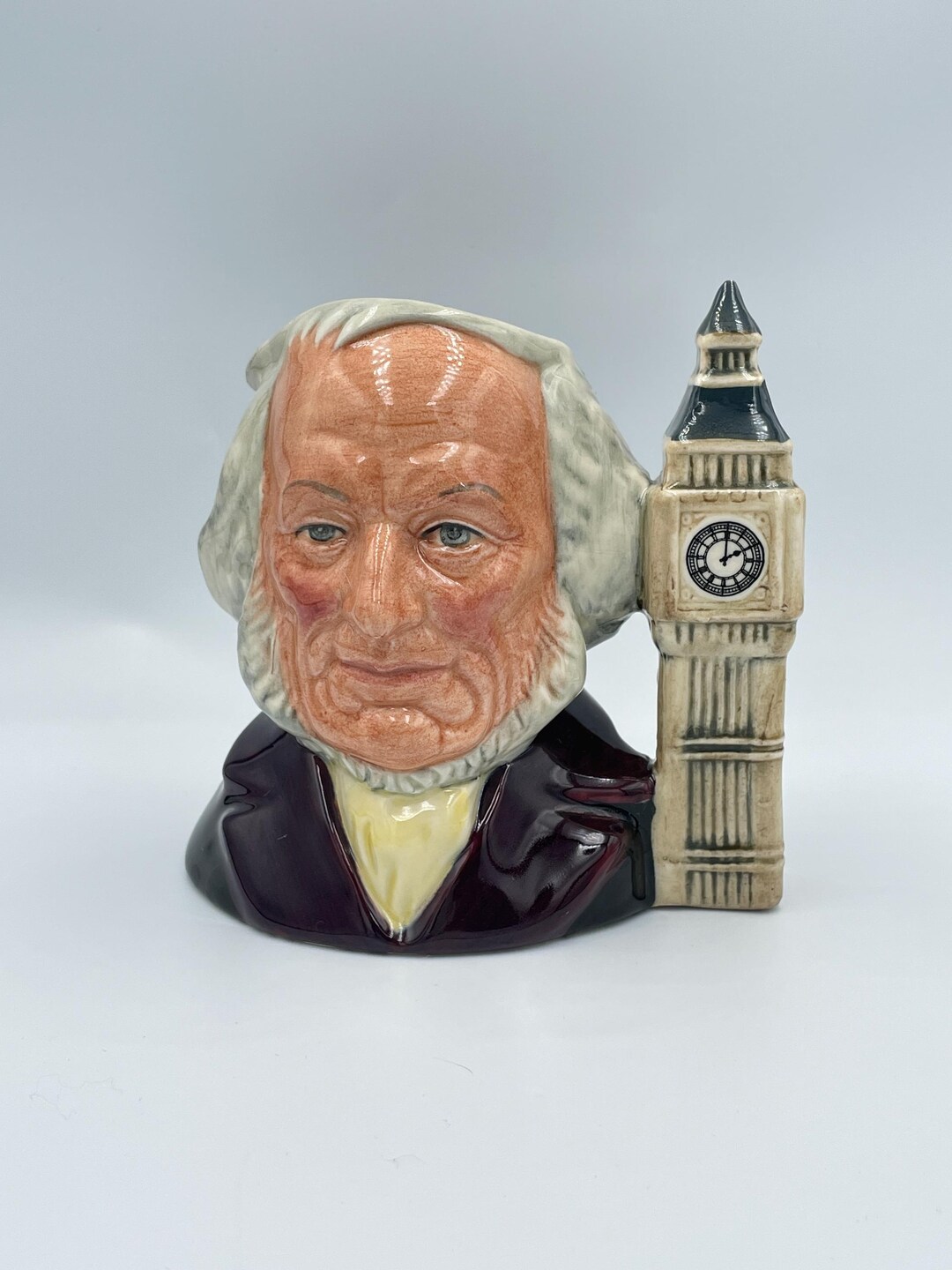 Royal Doulton, John Doulton, Big Ben Character Jug, D6656 - Etsy
