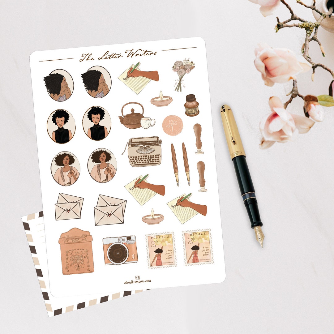 Letter Writers, Page 1 Stickers, Letter Writing Stickers, Penpal ...