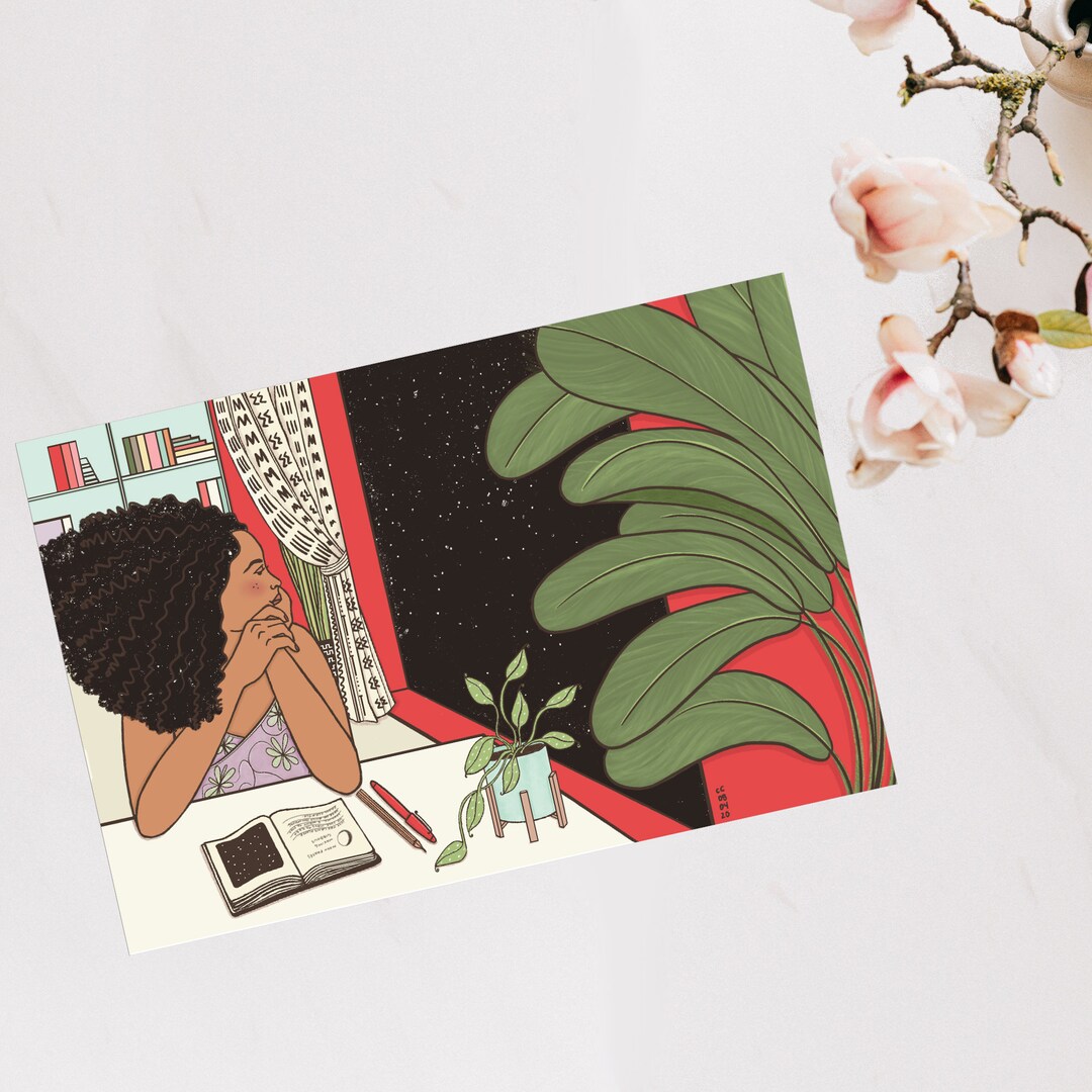Ebonii’s Dreams Postcard, Artistic Postcard, Journaling Postcard, Dream ...