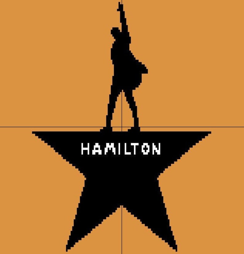 Hamilton Musical Logo Blanket Crochet Pattern Digital Download - Etsy