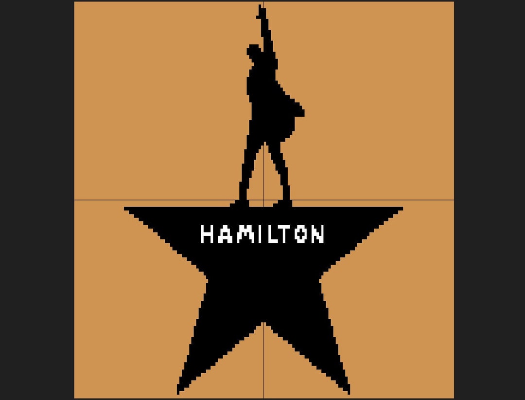 Hamilton Musical Logo Blanket Crochet Pattern Digital Download - Etsy