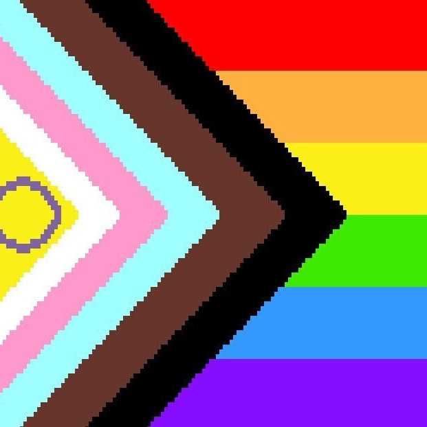 Pride Flag Blanket Crochet Pattern Digital Download Large and - Etsy