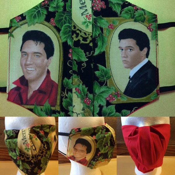 Elvis Presley Face Mask - Etsy