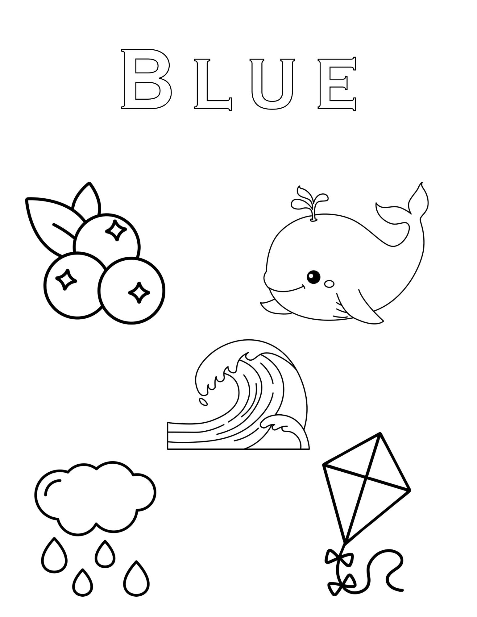 Color Matching Worksheet Activity, Printable Matching Worksheets, Color ...