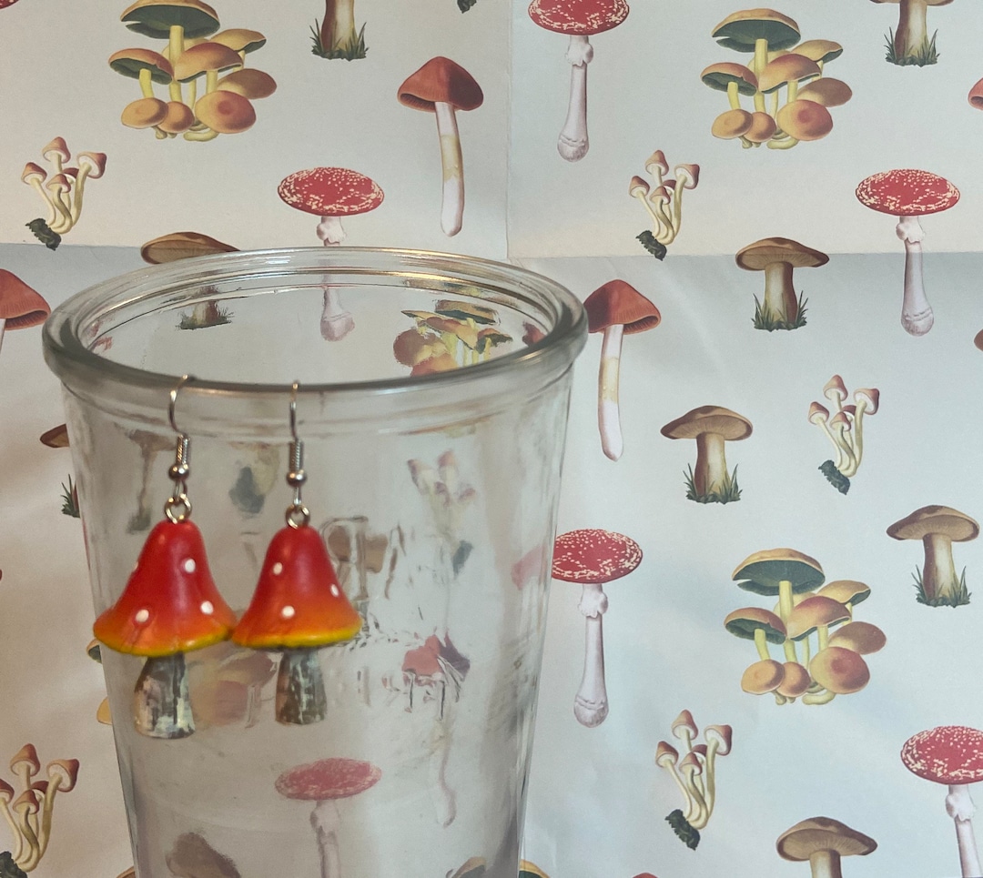 Wooden Toadstools - Etsy