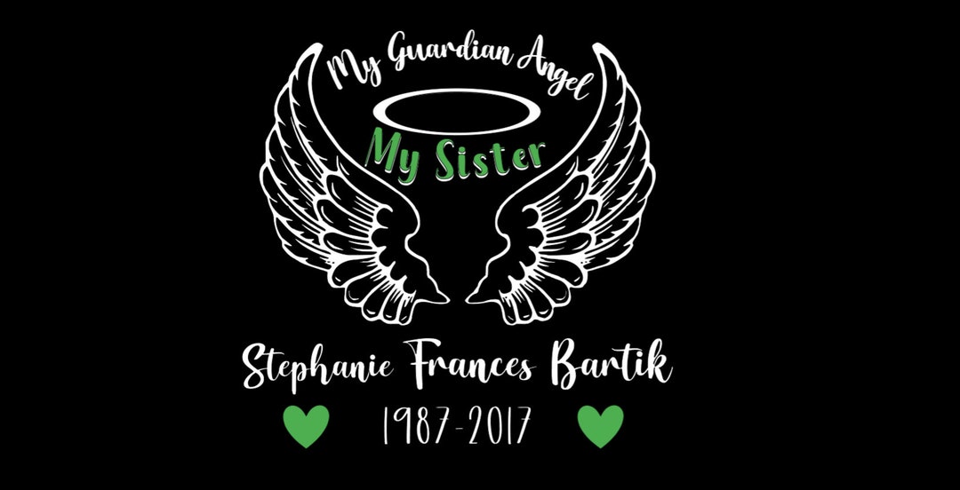 Guardian Angel Car Decal (customizable) - Etsy