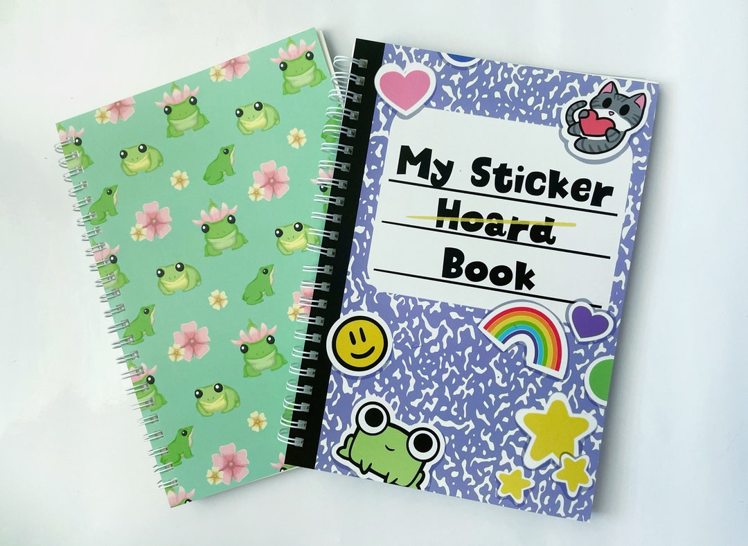 Reusable Sticker Books - Etsy