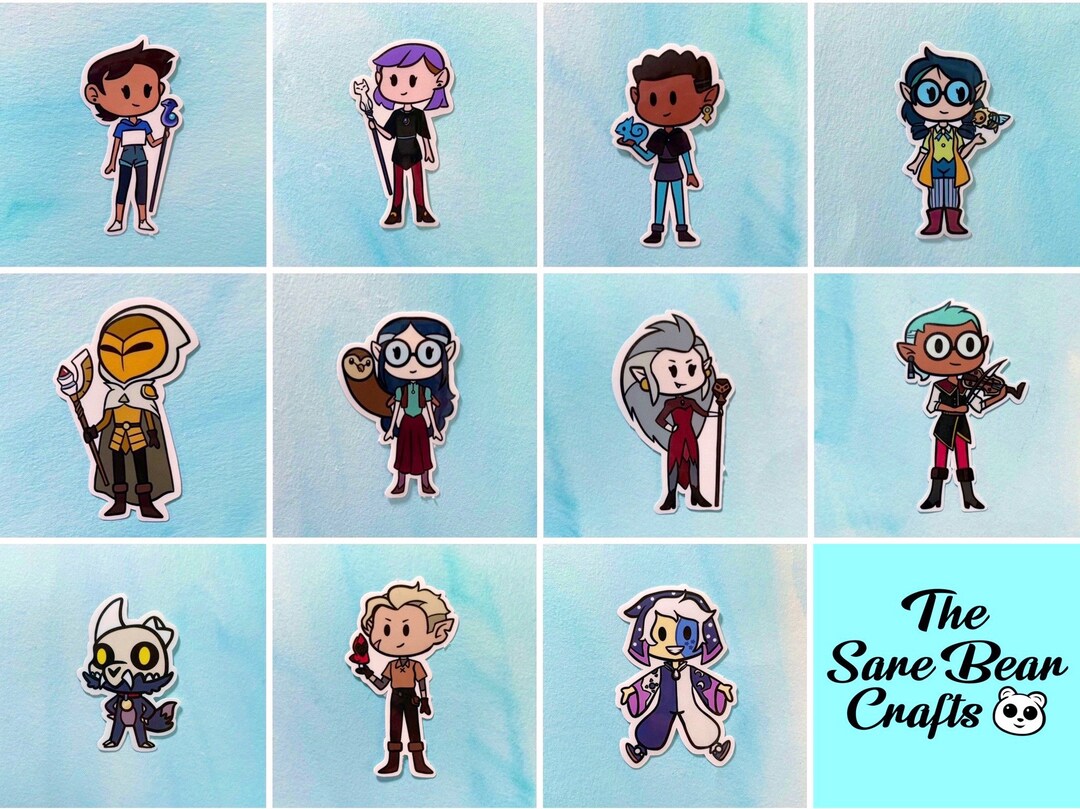 Owl House Chibi Stickers - Etsy