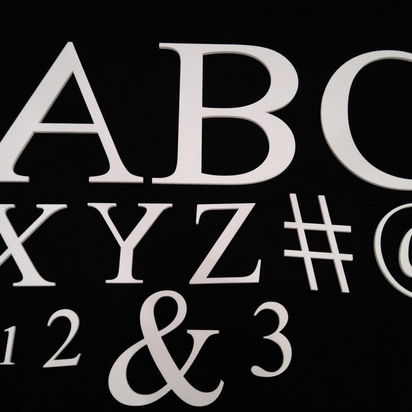 Pvc Letters - Etsy