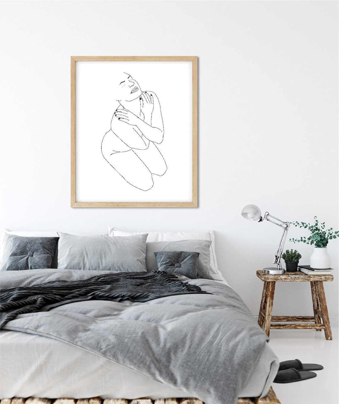 Line Drawing Woman | Female Figure Art | Woman Figure Drawing | Minimal ...