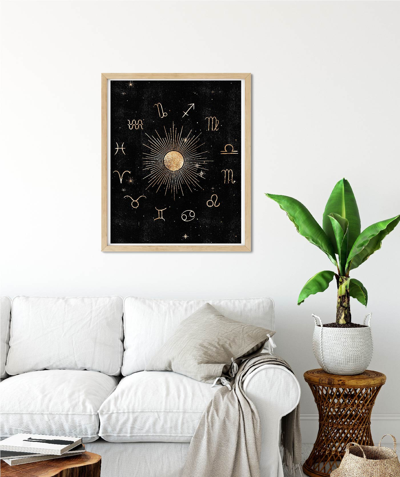 Zodiac Astrology Wall Art Star Sign Prints Horoscope Poster - Etsy