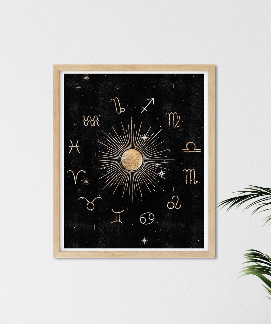 Zodiac Astrology Wall Art Star Sign Prints Horoscope Poster - Etsy