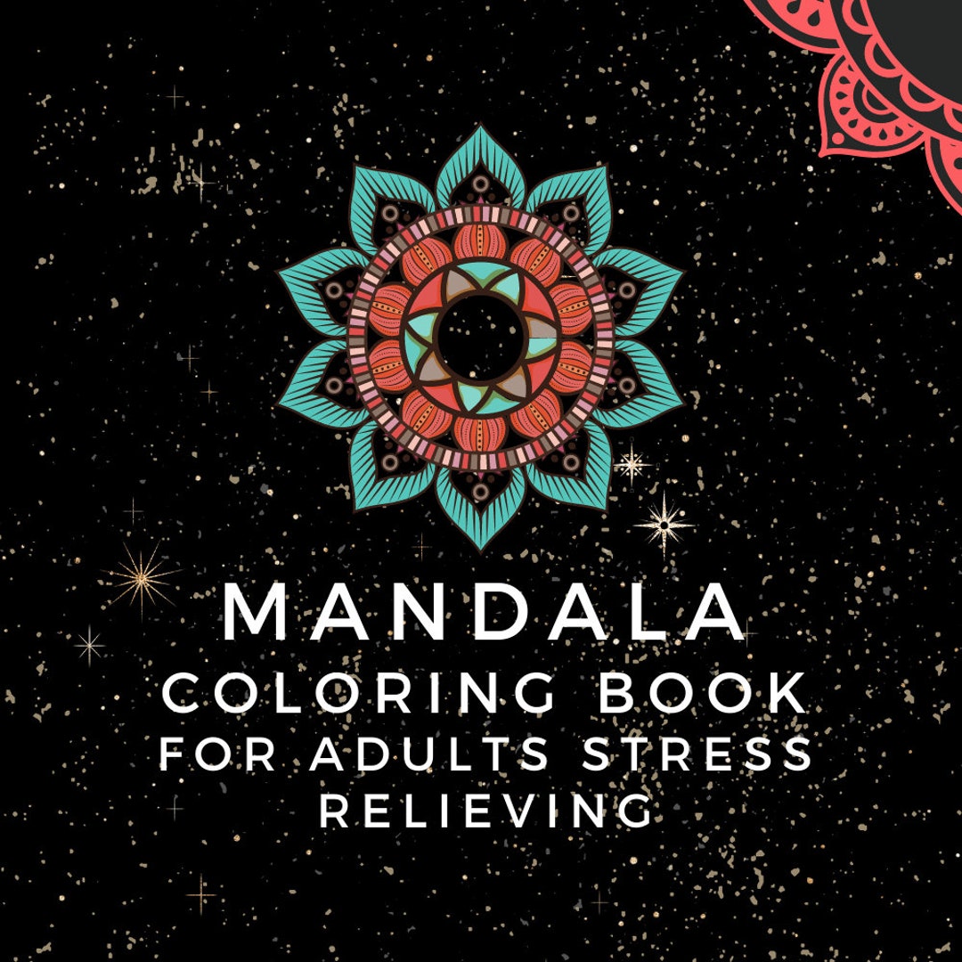 Mandala Coloring Book for Adults Stress Relieving: 100 Beautiful ...