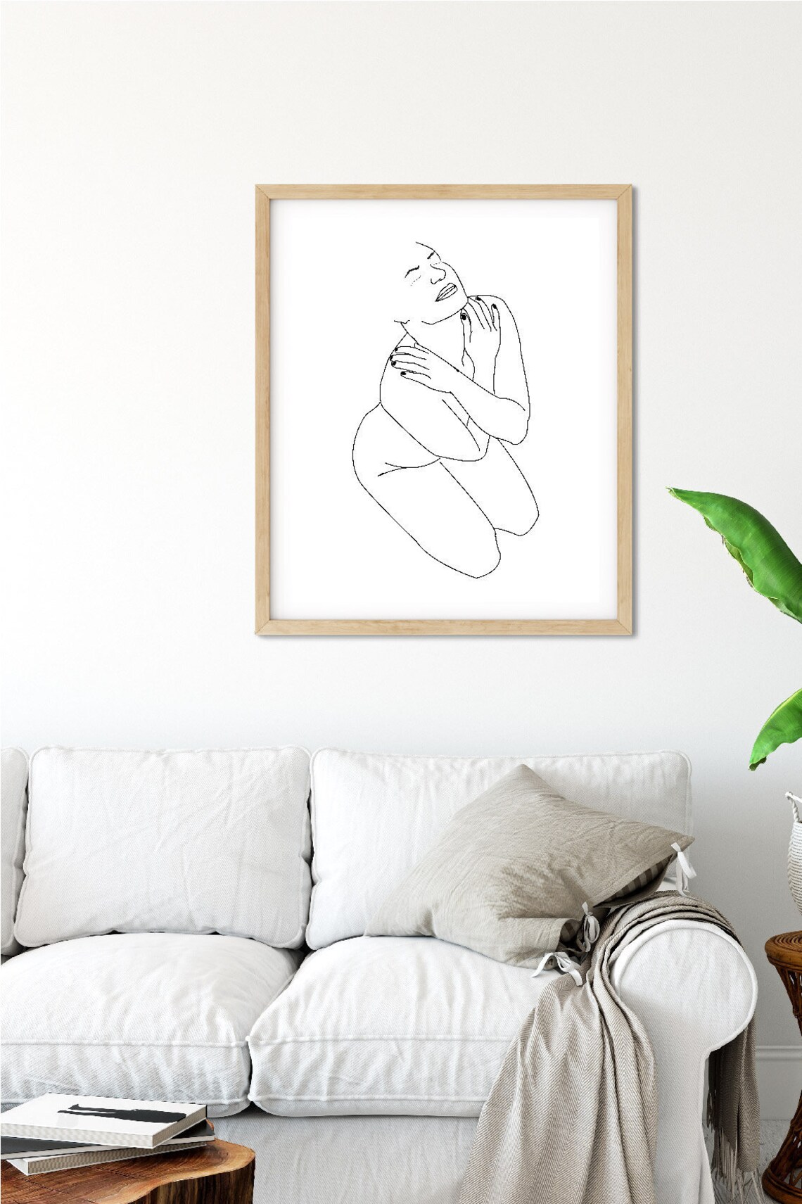 Line Drawing Woman | Female Figure Art | Woman Figure Drawing | Minimal ...