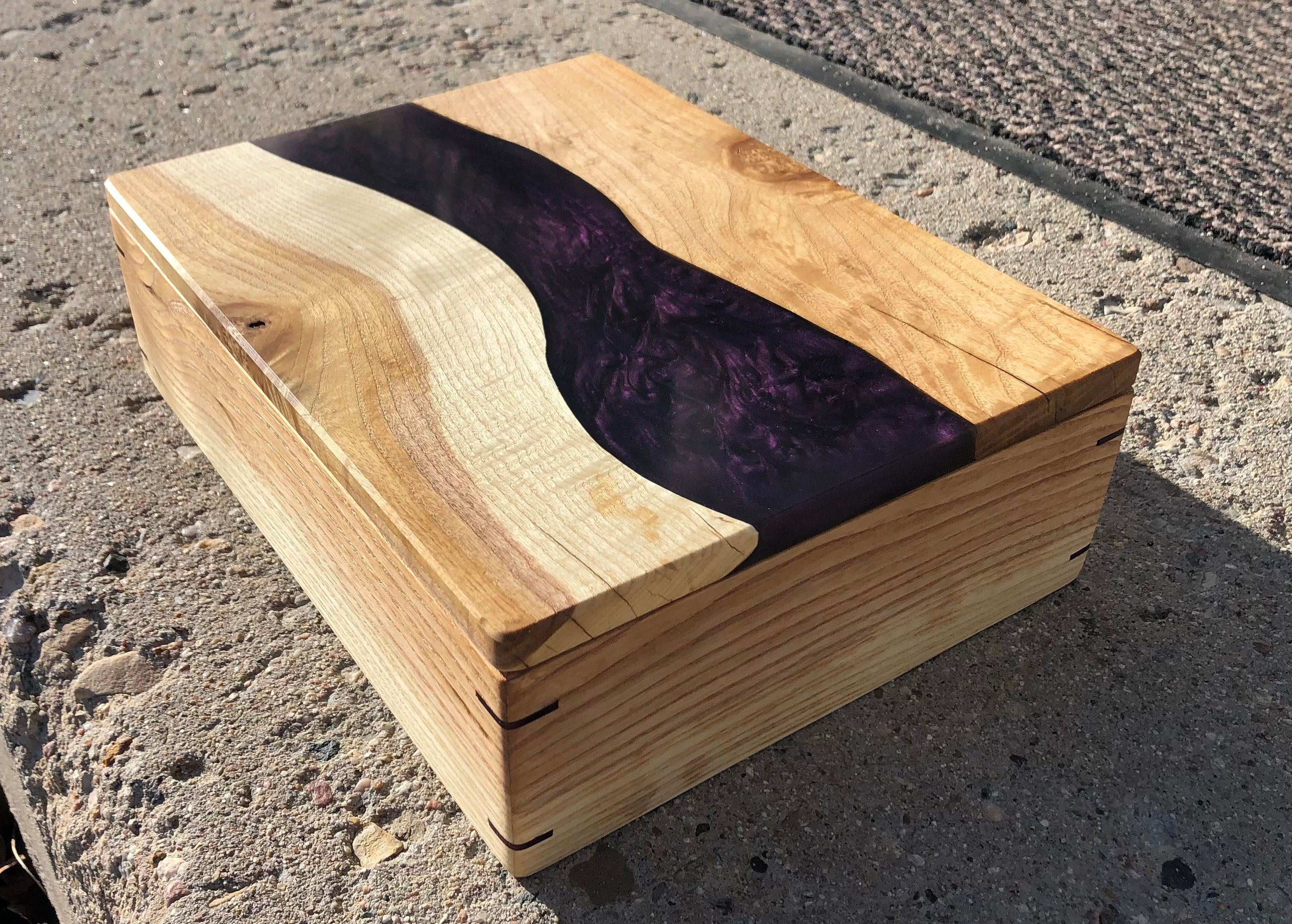 Concealment Case With River Epoxy Lids - Etsy