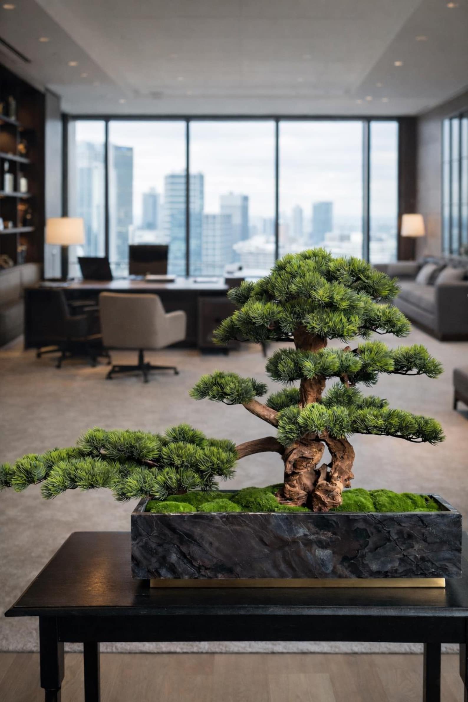 VICKY YAO Fine Bonsai - Realistic Hotel Style Bonsai Tree Art With ...