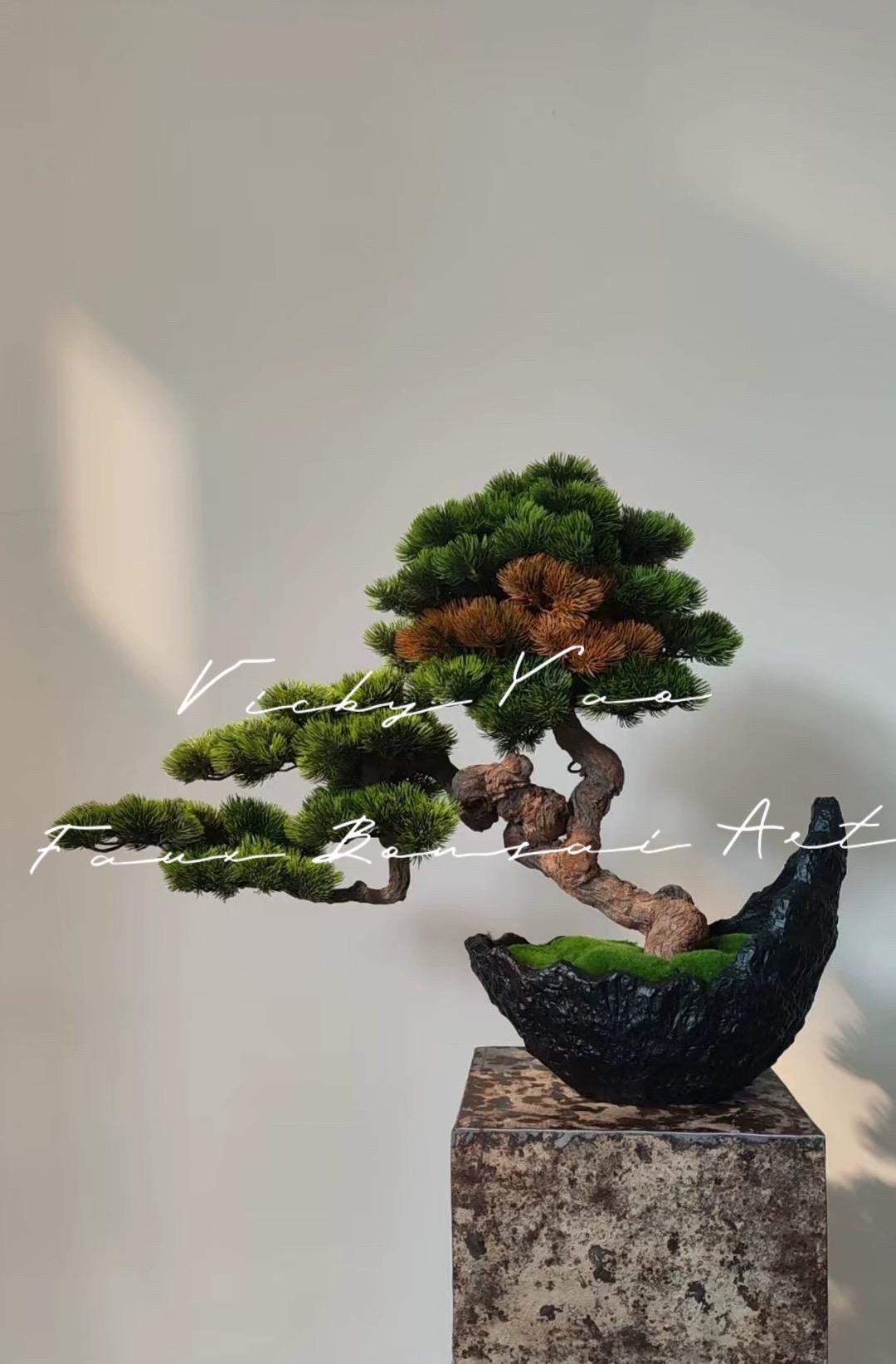 VICKY YAO Fine Bonsai - Exclusive Design Handmade Artificial Bonsai ...