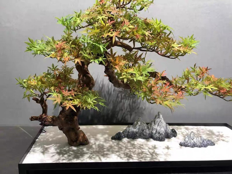 VICKY YAO Faux Bonsai - Exclusive Design Advanced Handcraft Gradient ...