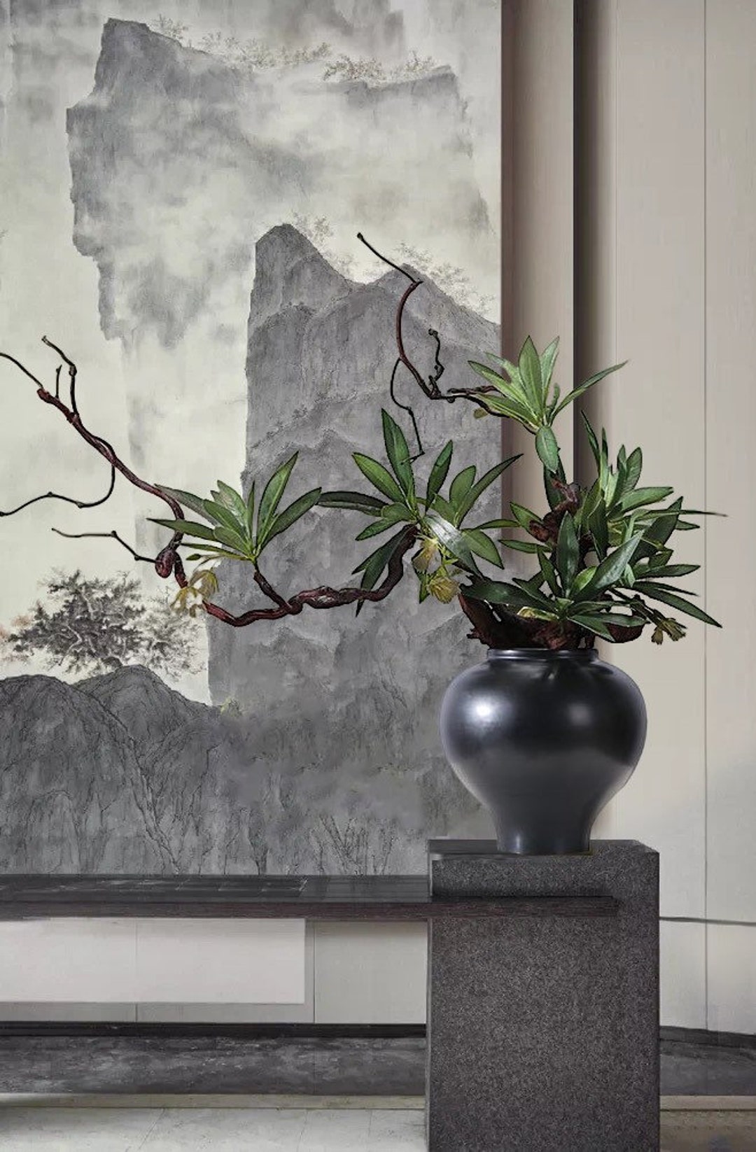 VICKY YAO Faux Bonsai New Arrival Handmade Exclusive Design Artificial ...