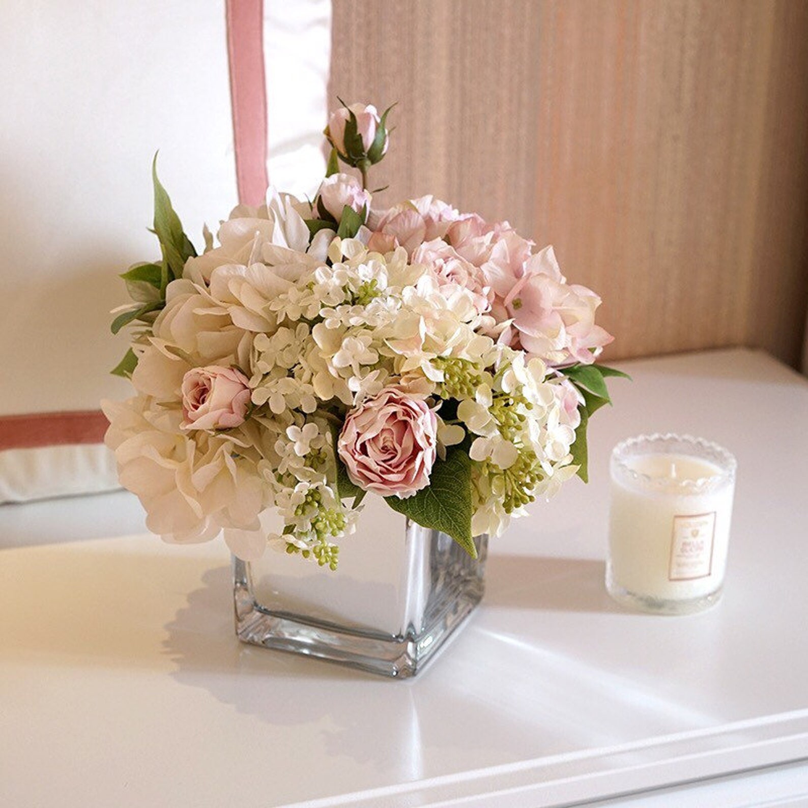 Vicky Yao Faux Floral Exclusive Design Multicolor Pink - Etsy