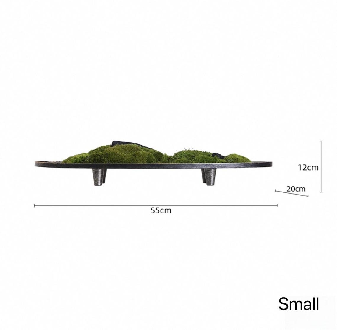 VICKY YAO - Modern Zen Moss Centerpiece | Elevated Tabletop Landscape ...
