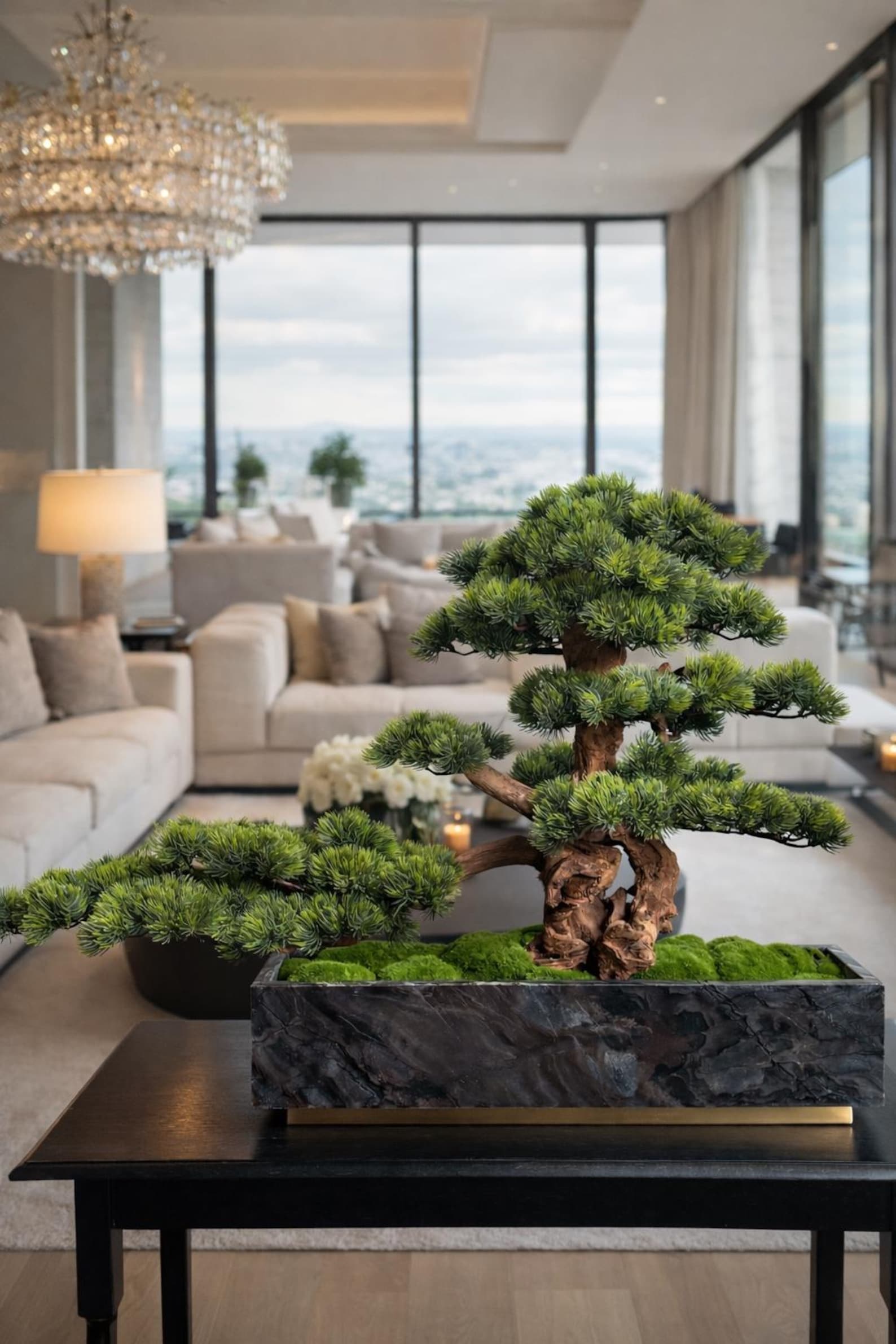 VICKY YAO Fine Bonsai - Realistic Hotel Style Bonsai Tree Art With ...