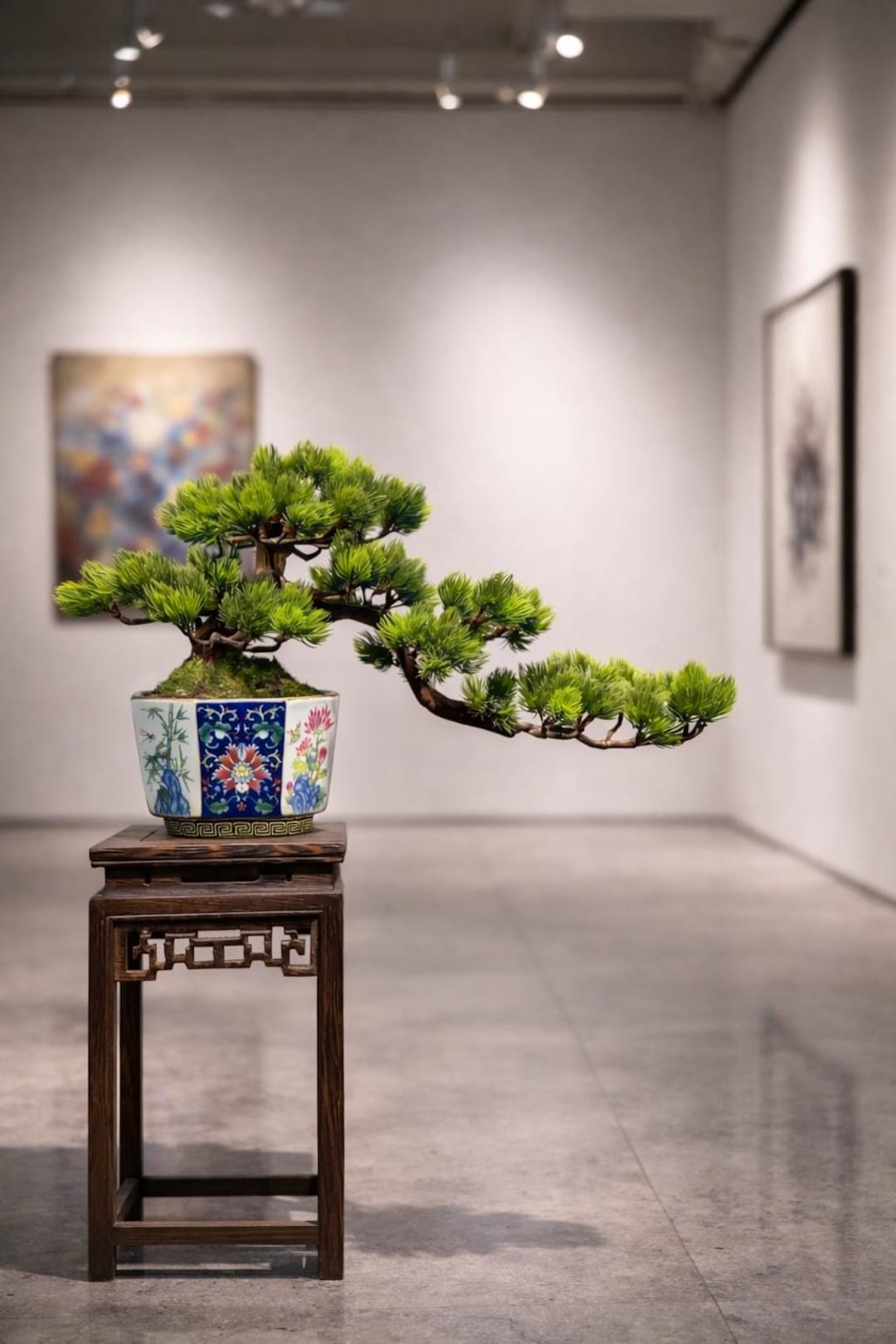 VICKY YAO -oriental Aesthetic Faux Bonsai Handmade Realistic Tree in ...