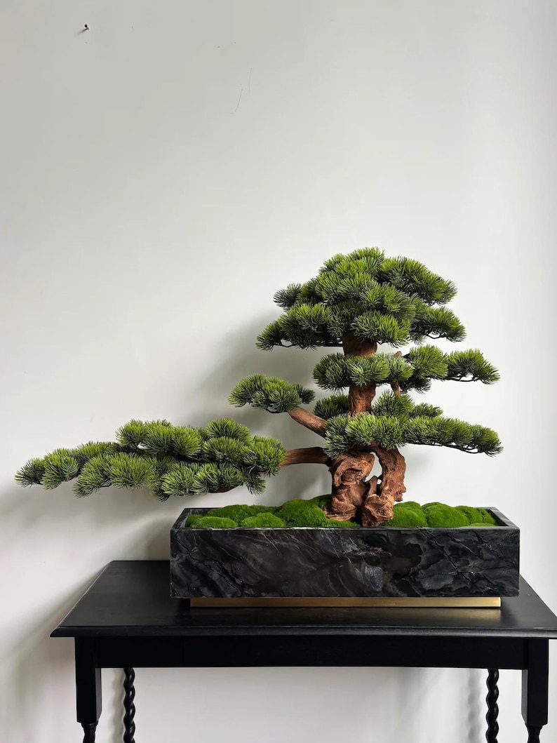 VICKY YAO Fine Bonsai - Realistic Hotel Style Bonsai Tree Art With ...