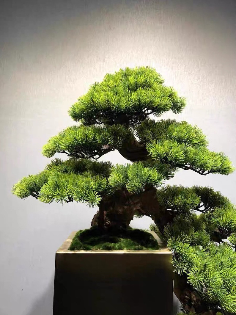 VICKY YAO Faux Bonsai - Exclusive Design Handmade Luxury Stainless ...