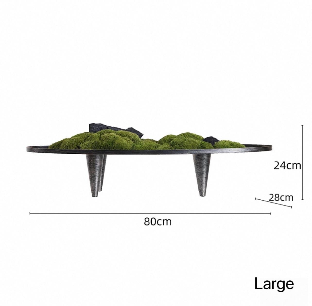 VICKY YAO - Modern Zen Moss Centerpiece | Elevated Tabletop Landscape ...