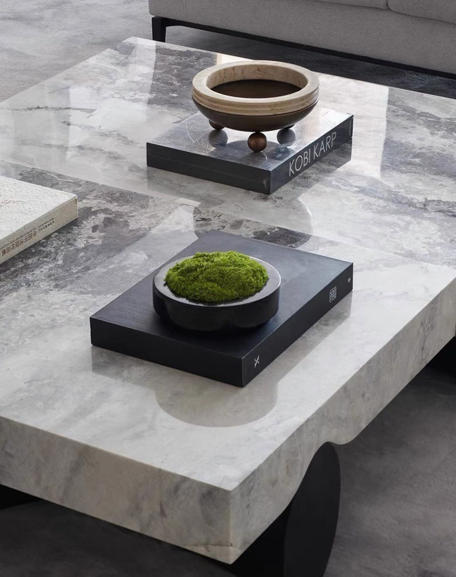 Vicky Yao Faux Plant Exclusive Design Artificial Moss Marble - Etsy