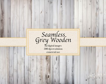 Wood Grain Textures - Seamless Light and Dark Natural Wood Digital ...