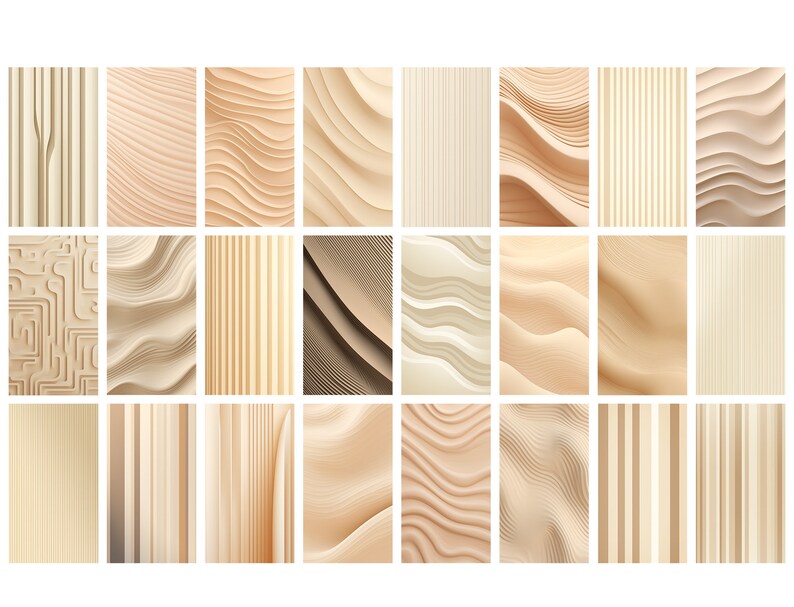 Pattern Desert Waves Textures - Seamless Desert Waves Digital Paper ...