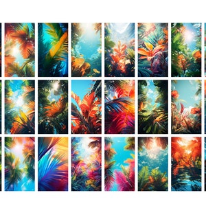 Pattern Palm Tree Textures Seamless Palm Tree Digital Paper Textures ...