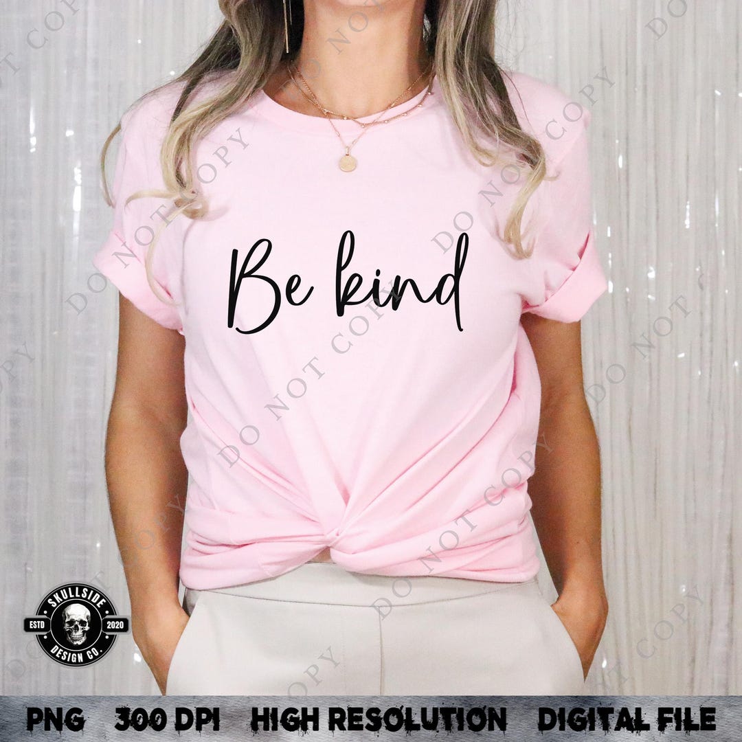 Pink Shirt Day Png, Be Kind Png, Digital Download, Pink Shirt Day ...