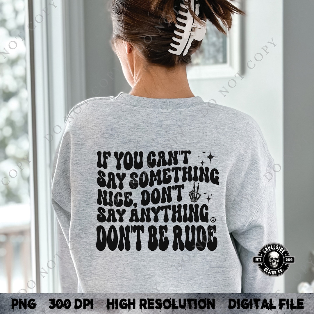Retro Wave Say Something Nice Png, Retro Font, Peace Sign, Skeleton ...