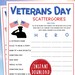 Veterans Day Scattergories Game | Printable Veterans Day Party Games ...