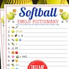 Totally 80's Movie Emoji Pictionary Party Game Printable 1980s Game ...