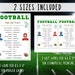 Football This or That Game | Would You Rather Party Games | Printable ...