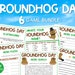 Groundhog Day Trivia Game Punxsutawney Phil Printable Games Party Games ...