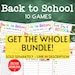Back to School Game A Z Race First Day of School Activities School ...
