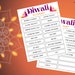 Diwali Pictionary Game Printable Festival of Lights Party Games ...